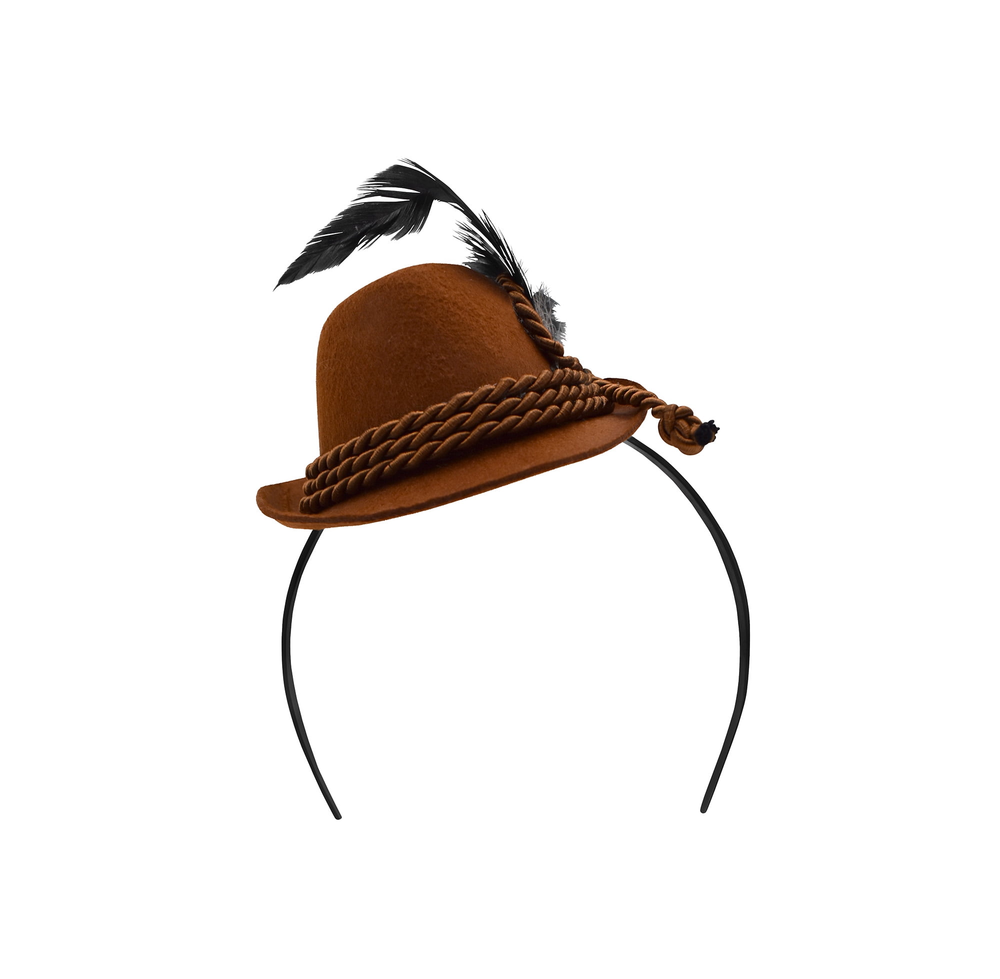 Nicky Bigs Novelties Adult Mini Oktoberfest Hat Headband Lederhosen ...