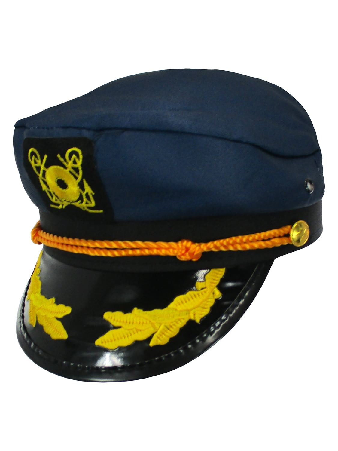 Nicky Bigs Novelties Adult Yacht Boat Captain Ship Admiral Hat ...
