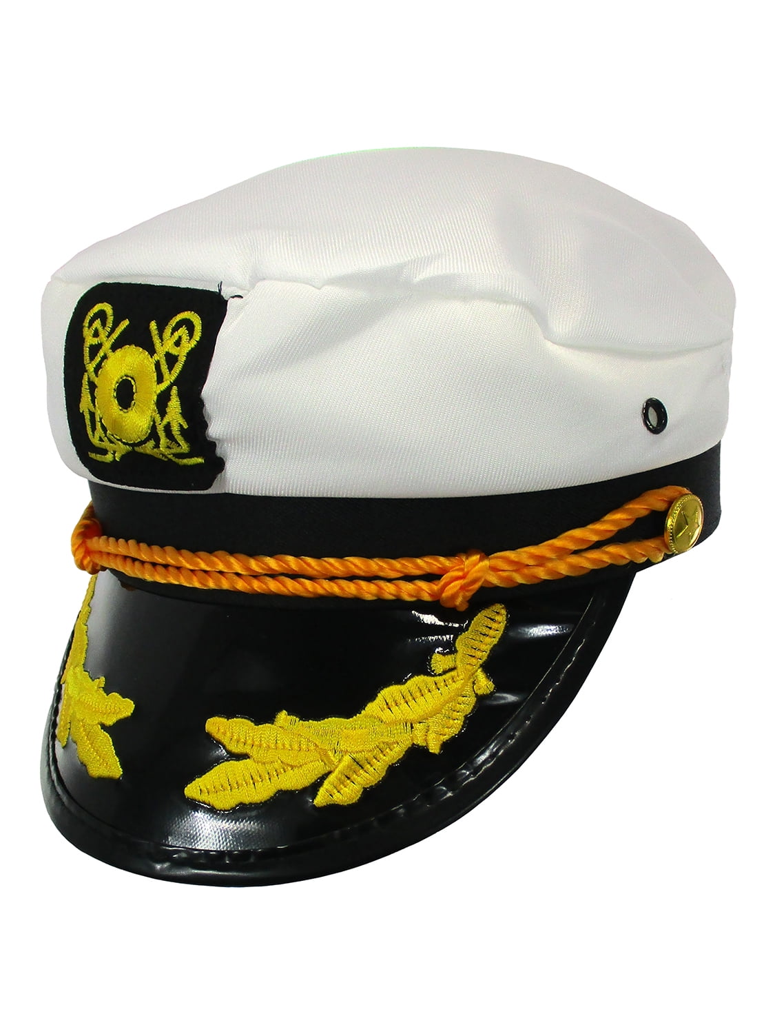 Nicky Bigs Novelties Adult Yacht Boat Captain Ship Admiral Hat ...