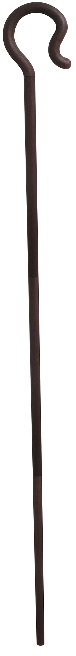 Nicky Bigs Novelties Brown Shepherds Crook Bo Peep Staff Cane Walking Stick Costume Accessory ...