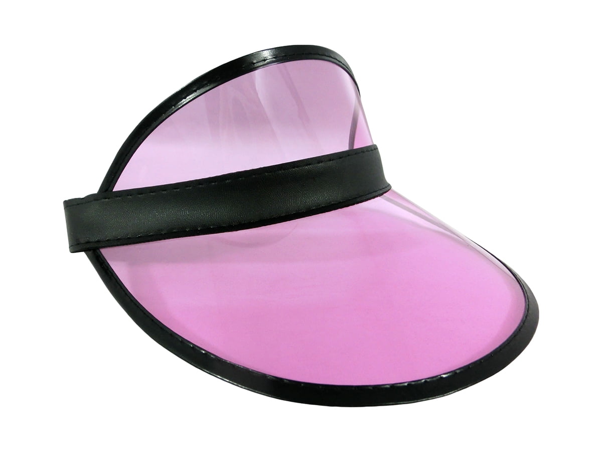Nicky Bigs Novelties Clear Colored Plastic Sun Visors Hat - Casino ...
