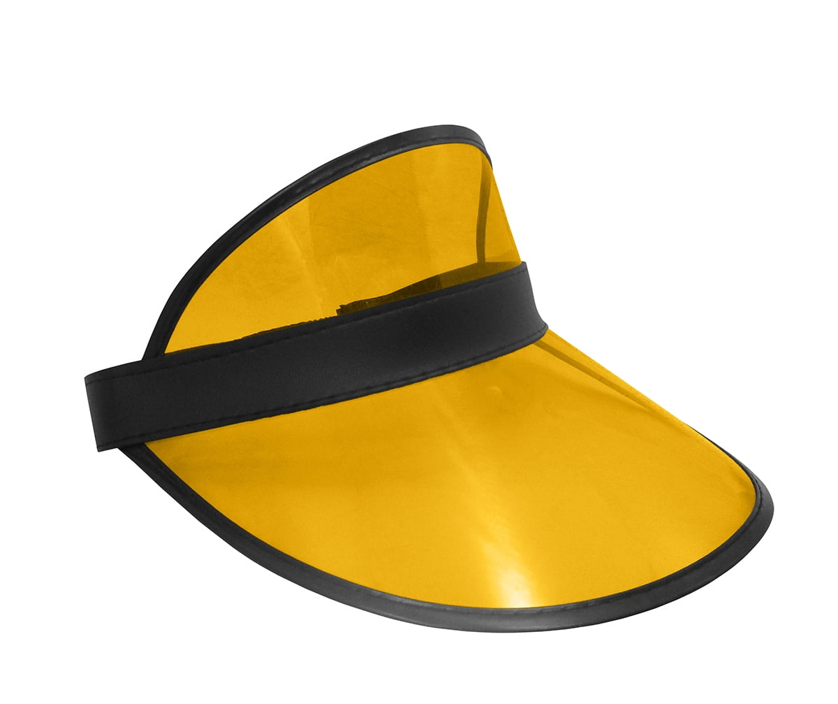 Nicky Bigs Novelties Clear Colored Plastic Sun Visors Hat - Casino ...