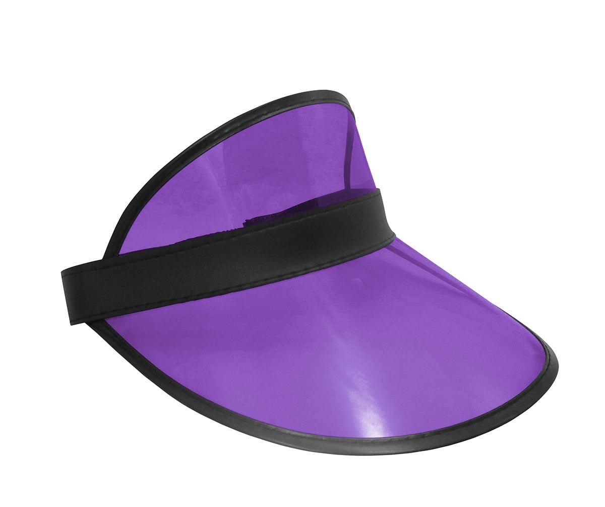 Nicky Bigs Novelties Clear Colored Plastic Sun Visors Hat - Casino ...