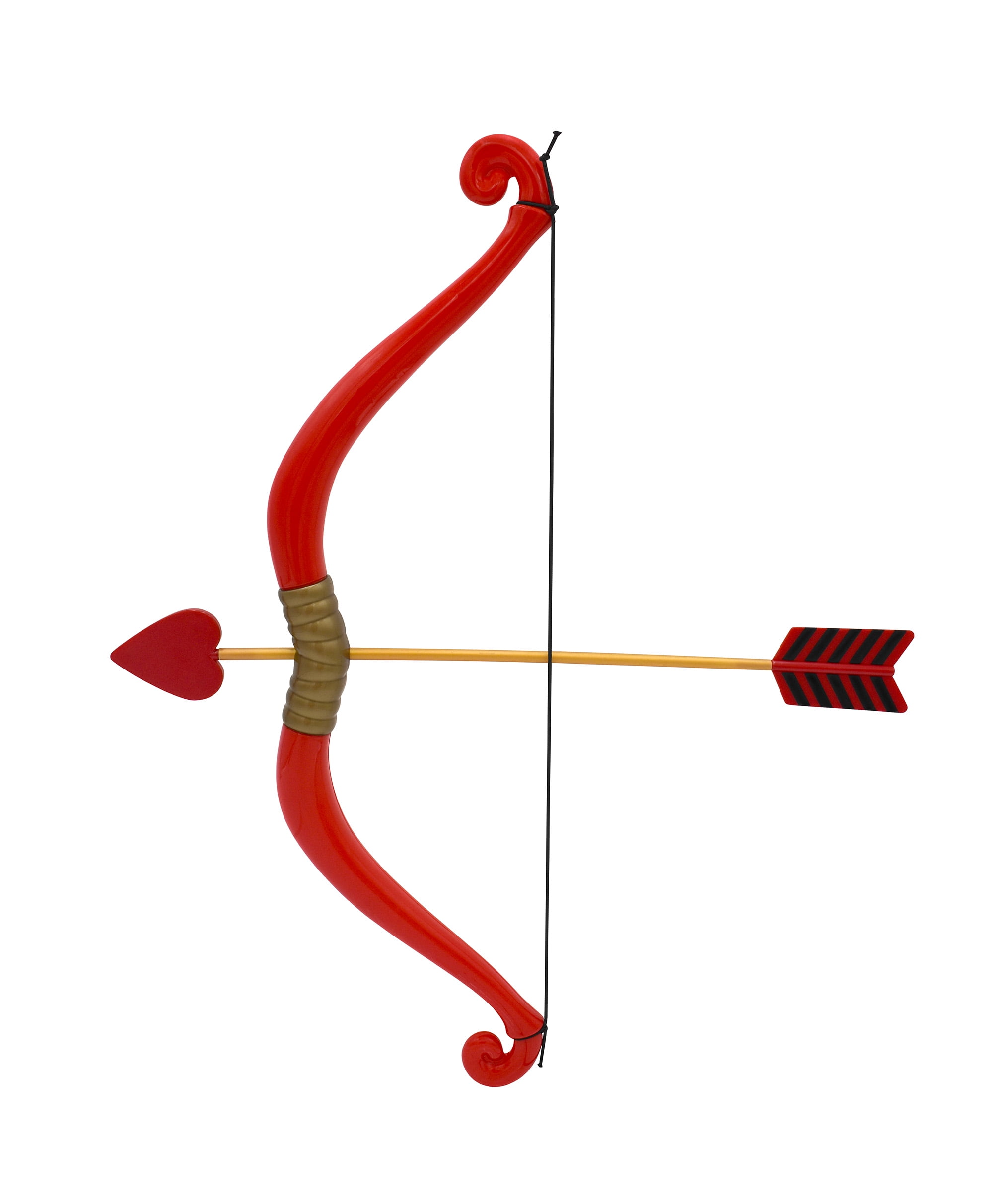 Nicky Bigs Novelties Deluxe Lightweight Red and Gold Mini Cupid Bow Set ...
