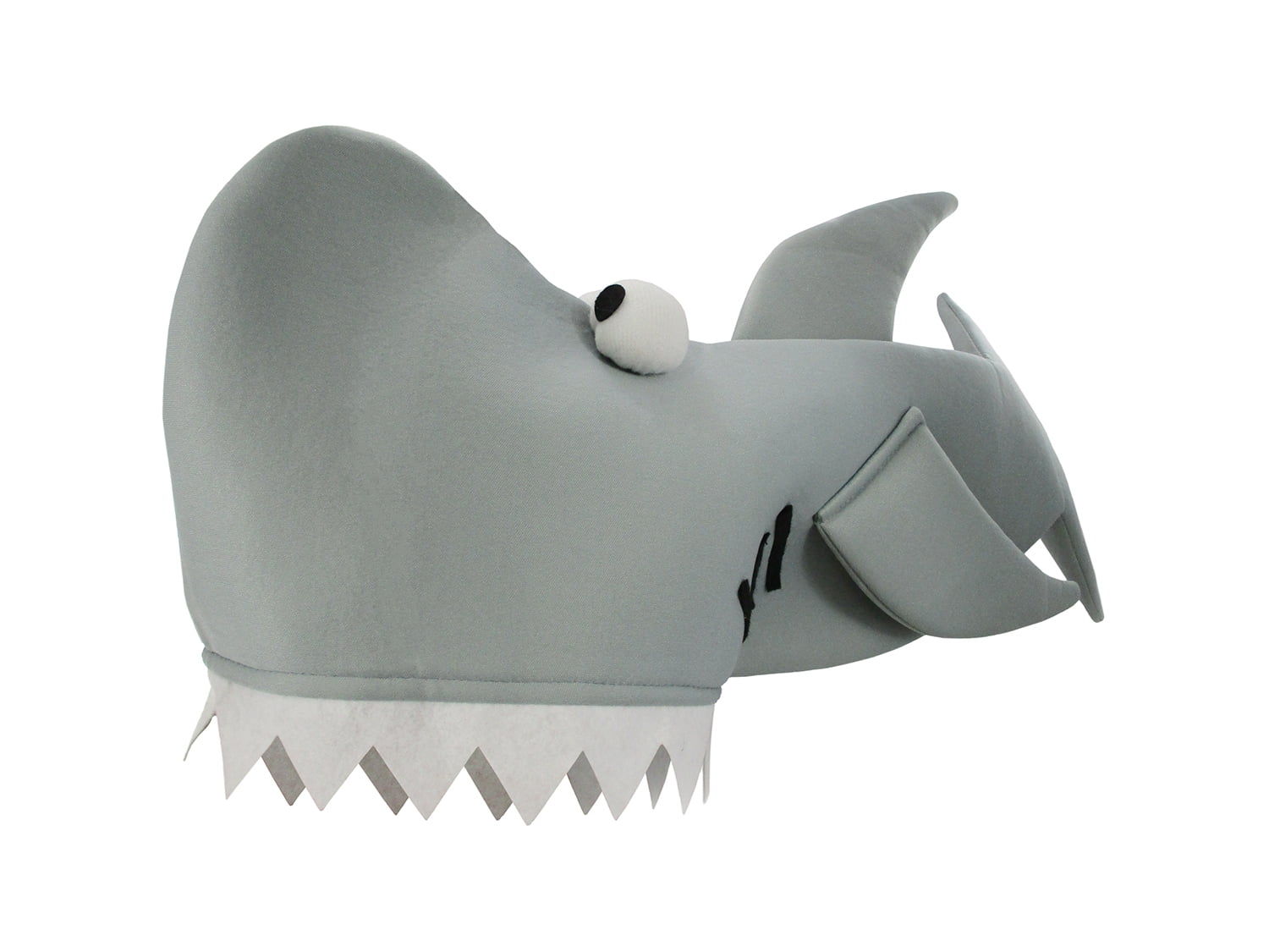 Nicky Bigs Novelties Funny Shark Bite Hat Fish Attack Animal Ocean ...