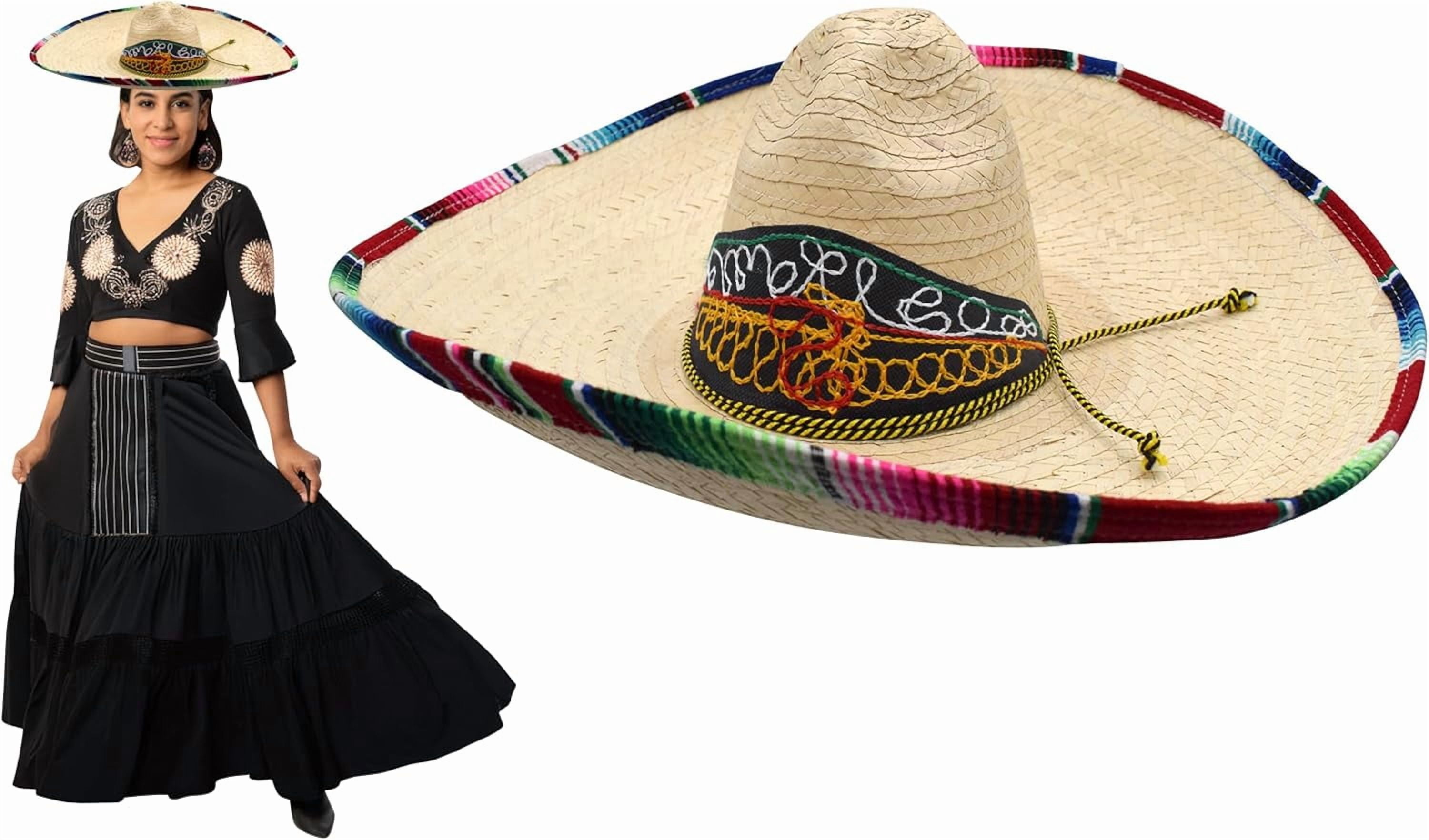 Nicky Bigs Novelties Giant Traditional Sombrero Charro Hat Oversized ...