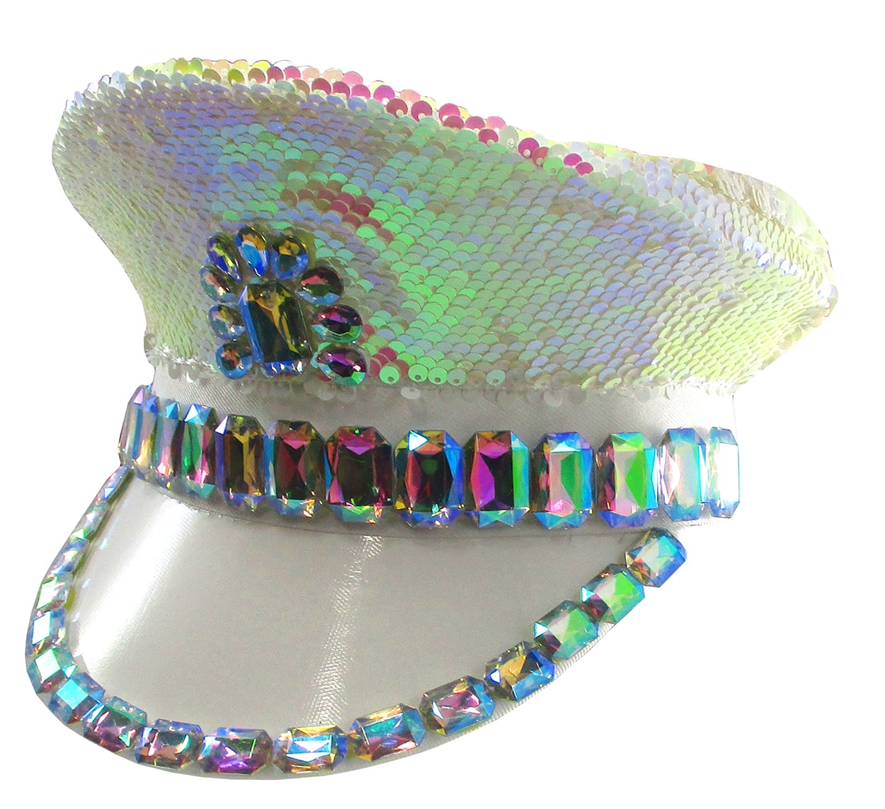 Nicky Bigs Novelties Iridescent Pride Military Sequins Studs Steampunk ...