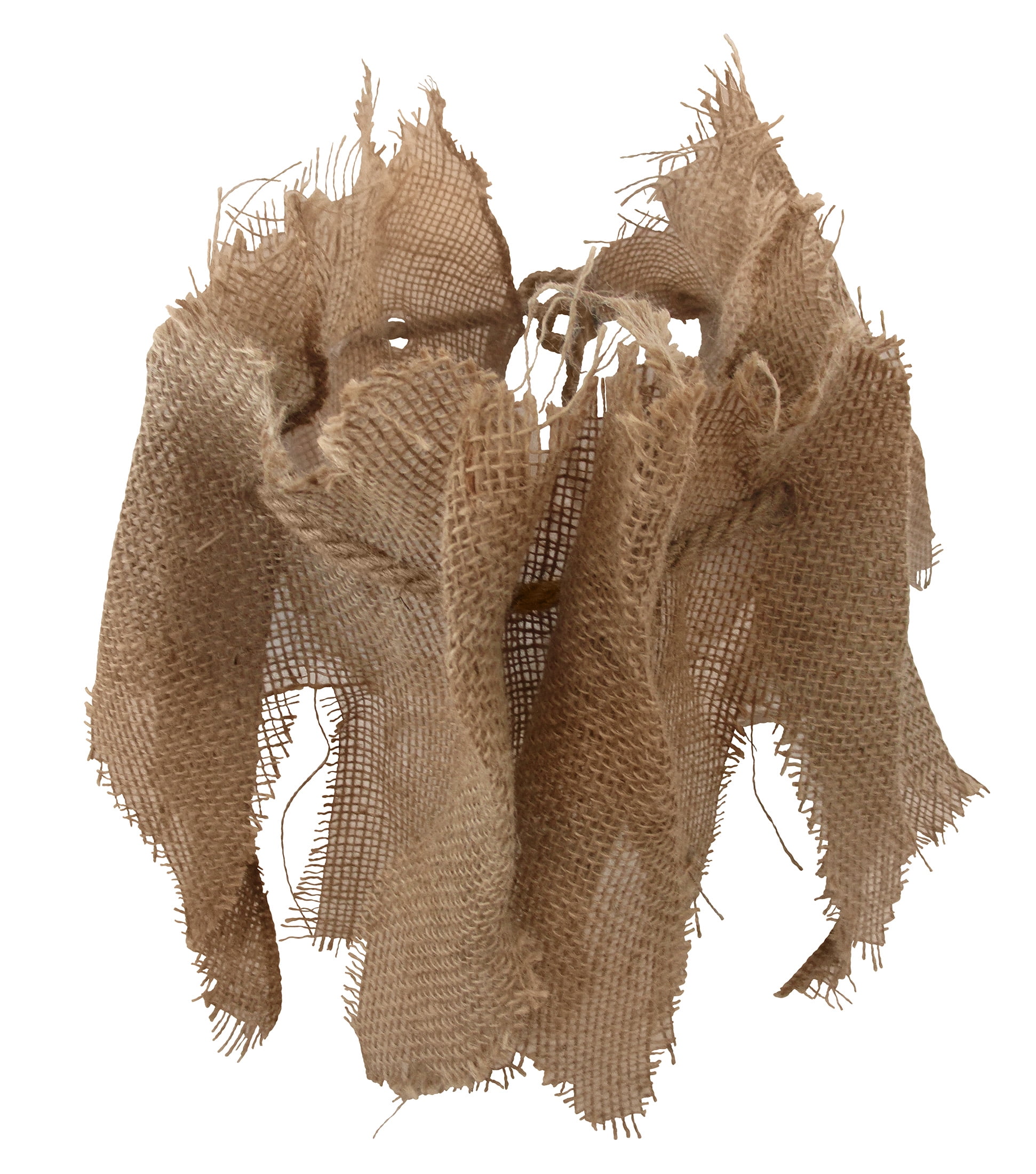 Nicky Bigs Novelties Unisex Adult Scarecrow Burlap Collar | Natural ...