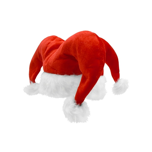 Nicky Bigs Novelties Unisex Red And White Christmas Jester Hat ...