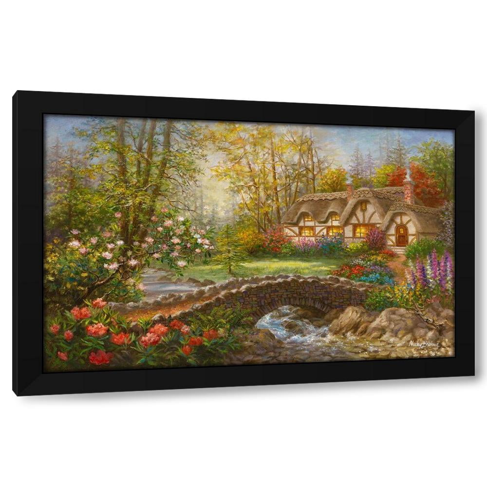 Nicky Boehme 14x10 Black Modern Wood Framed Wall Art Titled - Home ...