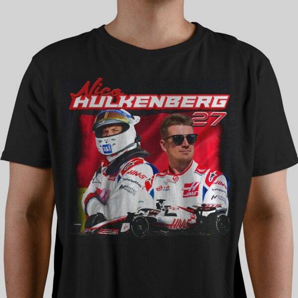 Nico Hulkenberg Haas Formula One Racing Vintage 90s Bootleg Unisex T ...