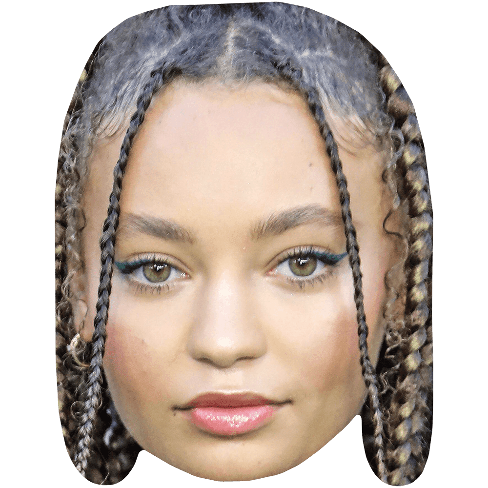 Nico Parker (Braids) Flat Cardboard Face - Walmart.com