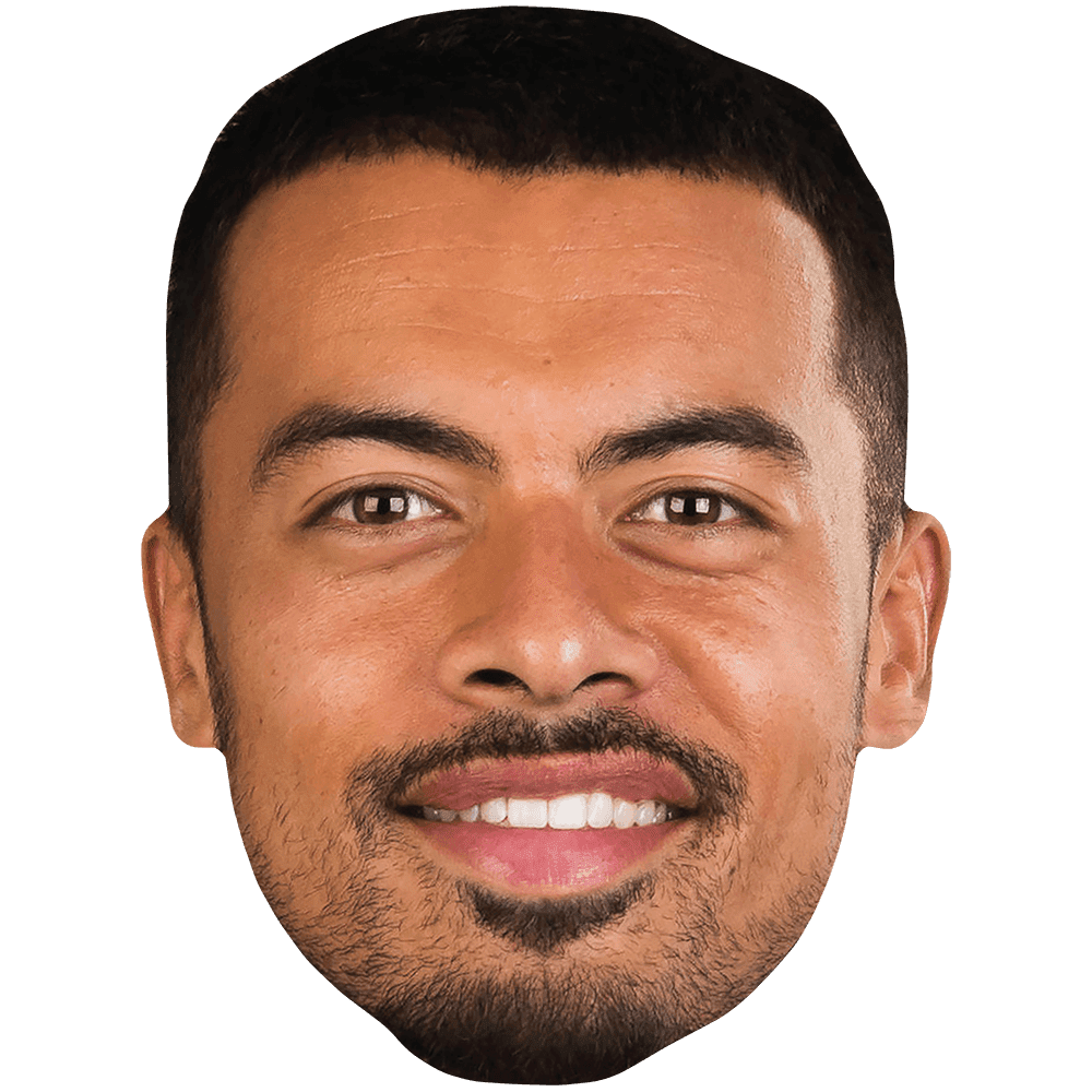 Nico Yennaris (Smile) Flat Cardboard Face - Walmart.com