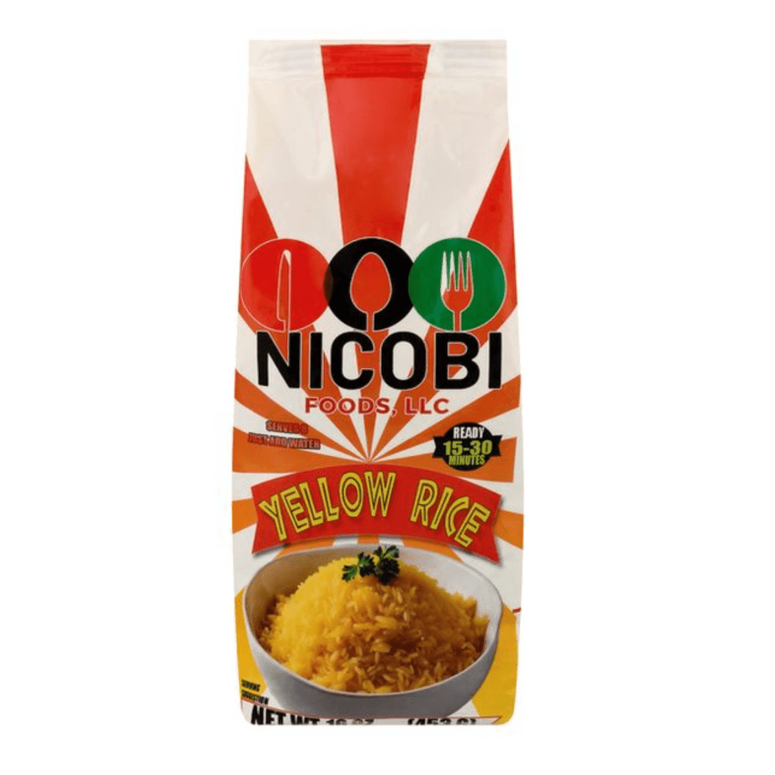 Nicobi Foods Seasoned Yellow Rice - Walmart.com