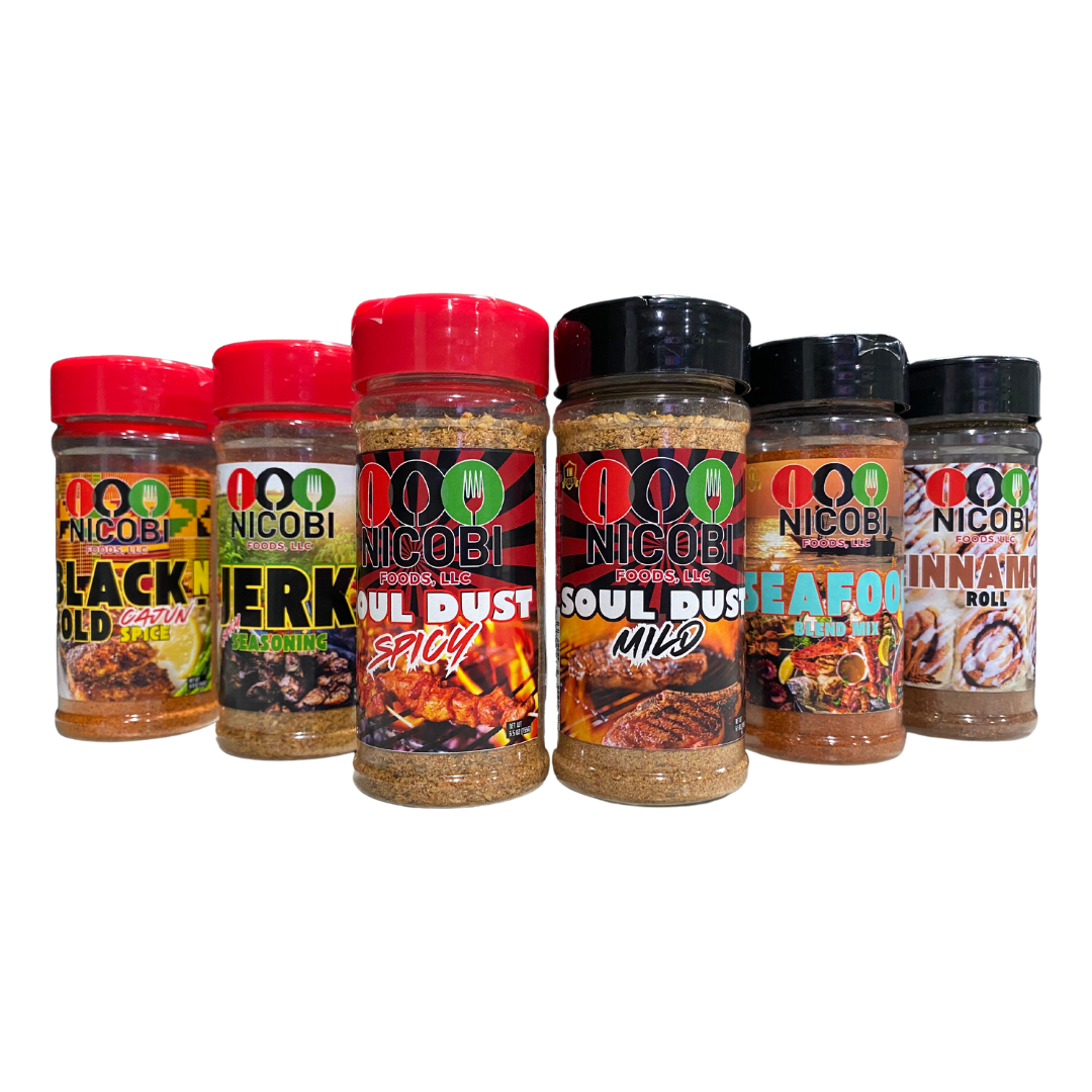 Nicobi Foods Seasoning Multi-Pack – A curated collection of six blends ...