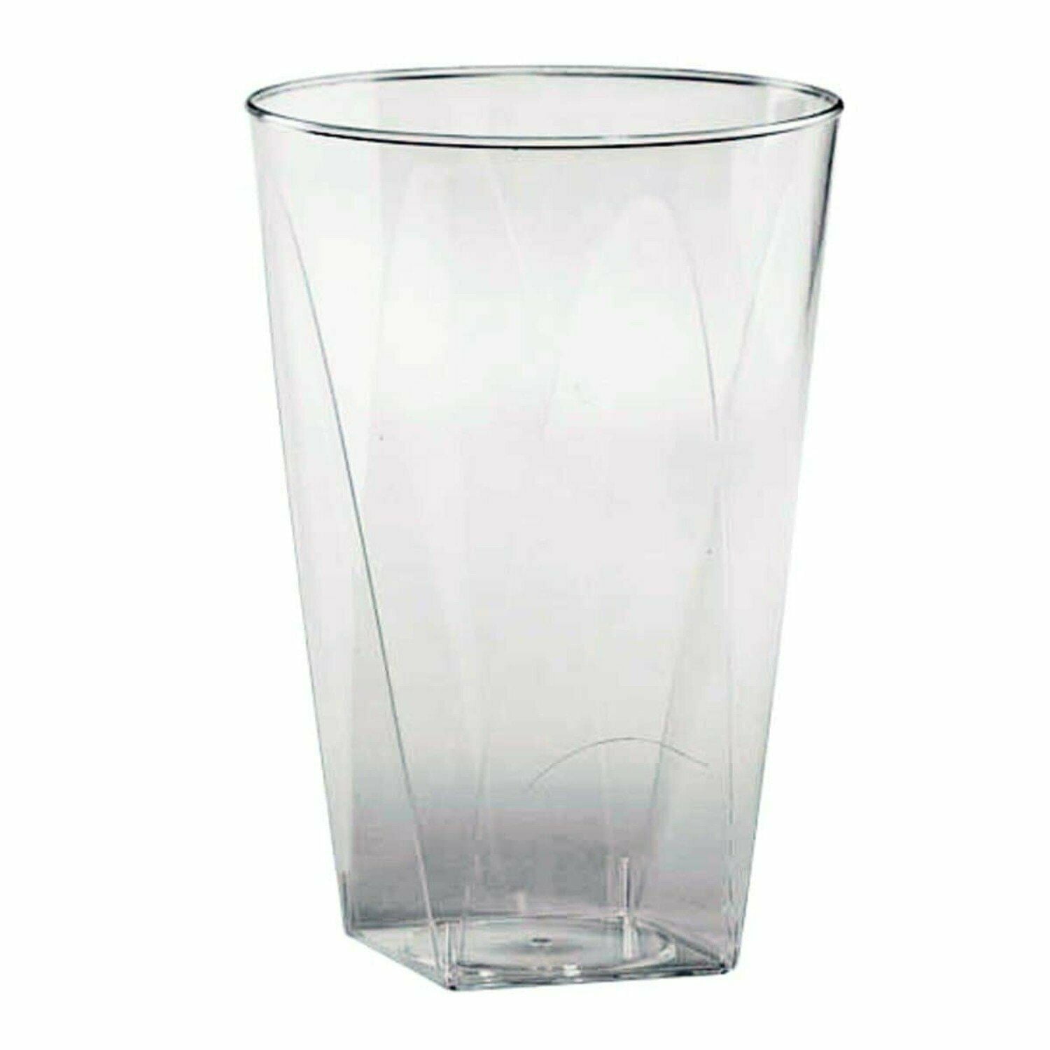 VeZee's Hanna K. Signature 10oz Disposable Clear Plastic Unbreakable ...