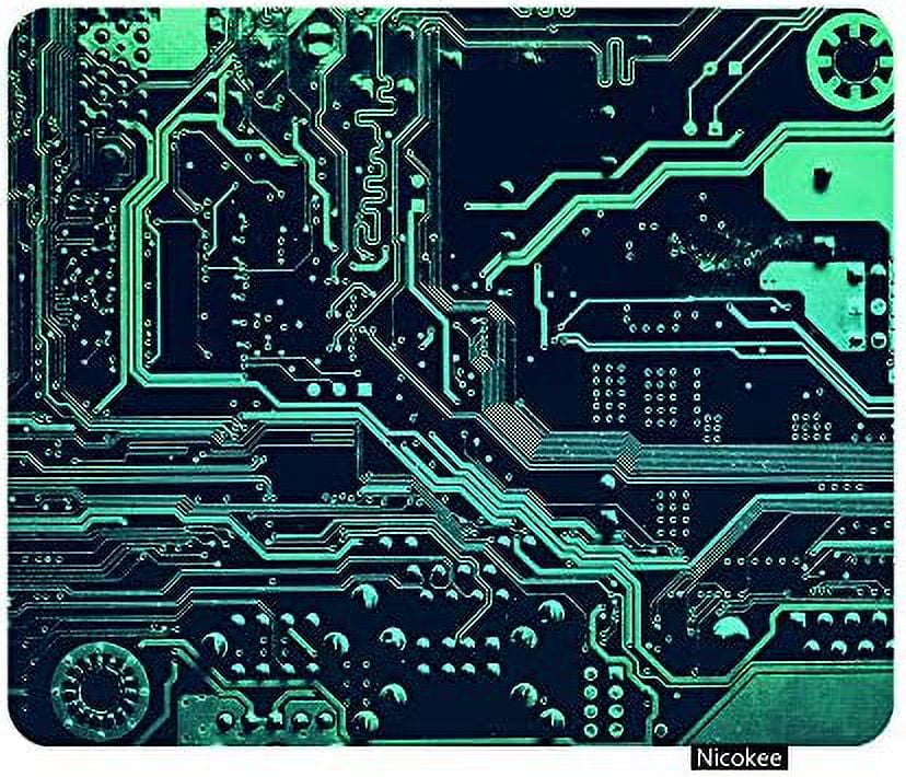 Nicokee Gaming Mouse Pad Circuit Board Electronic Computer Hardware ...