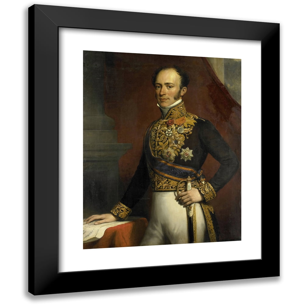 Nicolaas Pieneman 15x18 Black Modern Framed Museum Art Print Titled ...