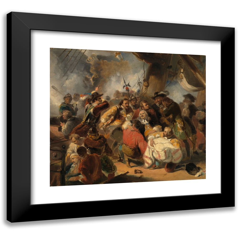 Nicolaas Pieneman 16x15 Black Modern Framed Museum Art Print Titled ...