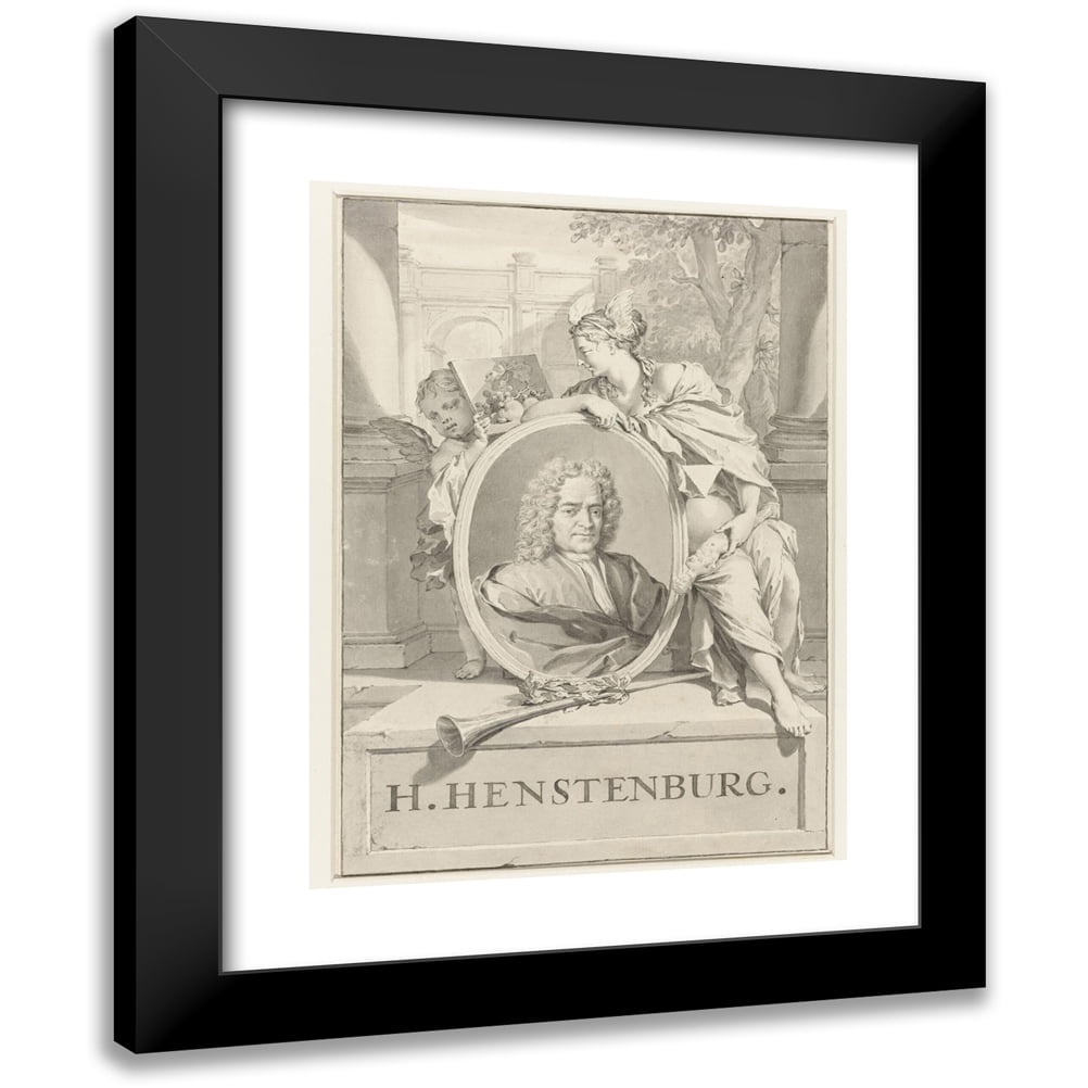 Nicolaas Verkolje 19x24 Black Modern Framed Museum Art Print Titled ...