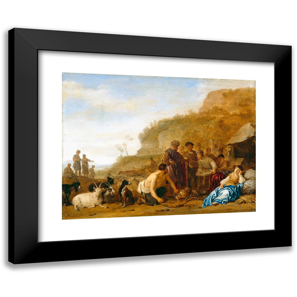 Nicolaes Moeyaert 24x19 Black Modern Framed Museum Art Print Titled ...