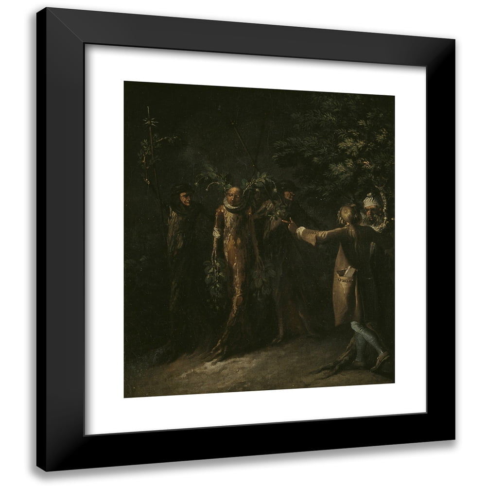 Nicolai Abraham Abildgaard 12x14 Black Modern Framed Museum Art Print ...