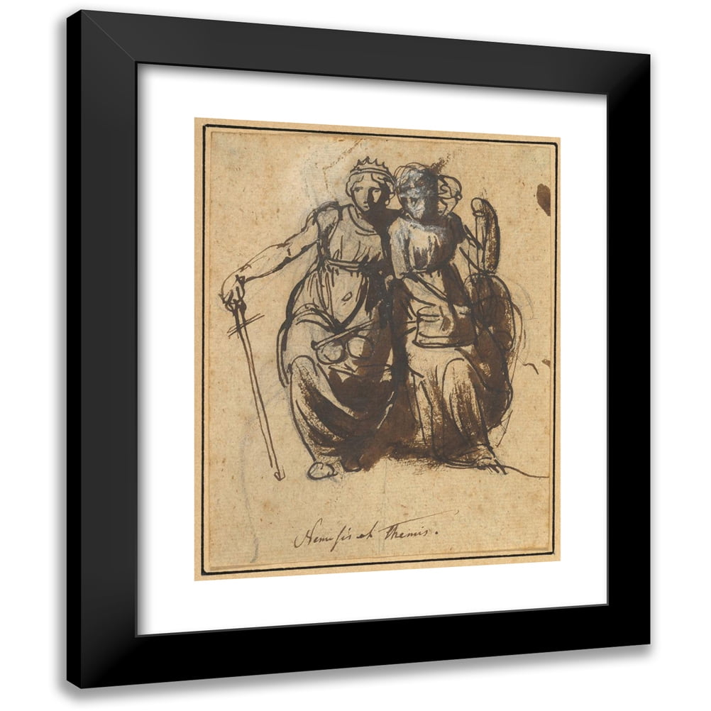 Nicolai Abraham Abildgaard 12x14 Black Modern Framed Museum Art Print ...