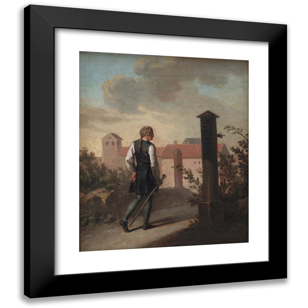 Nicolai Abraham Abildgaard 12x14 Black Modern Framed Museum Art Print ...
