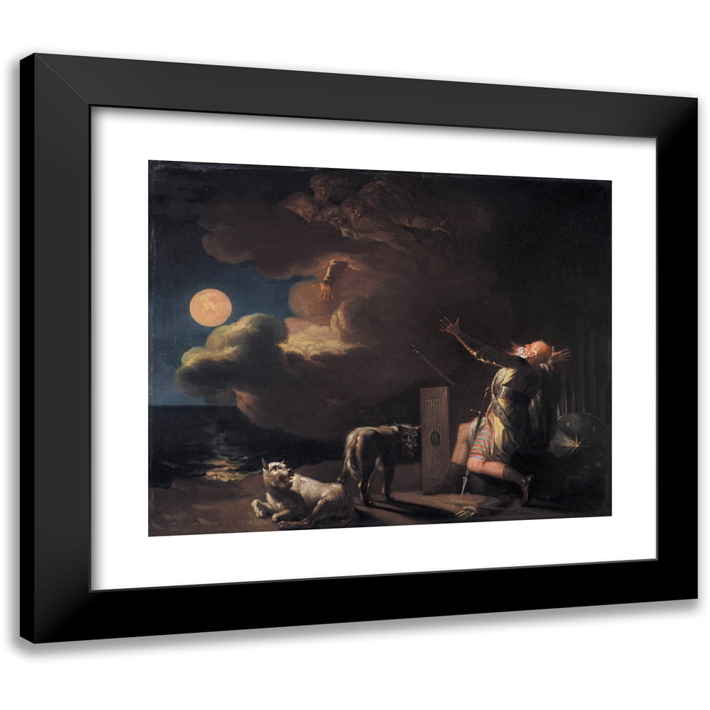 Nicolai Abraham Abildgaard 14x12 Black Modern Framed Museum Art Print ...