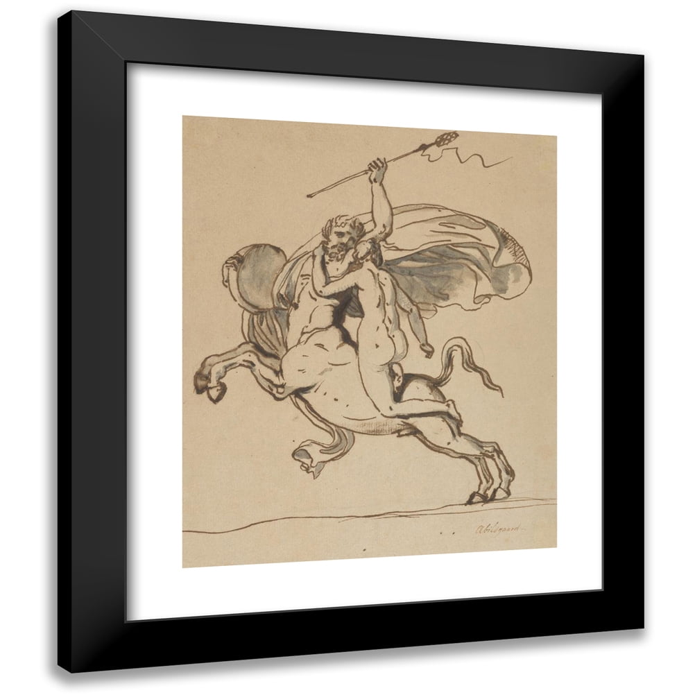 Nicolai Abraham Abildgaard 15x18 Black Modern Framed Museum Art Print ...