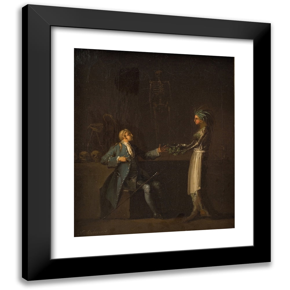 Nicolai Abraham Abildgaard 20x23 Black Modern Framed Museum Art Print ...