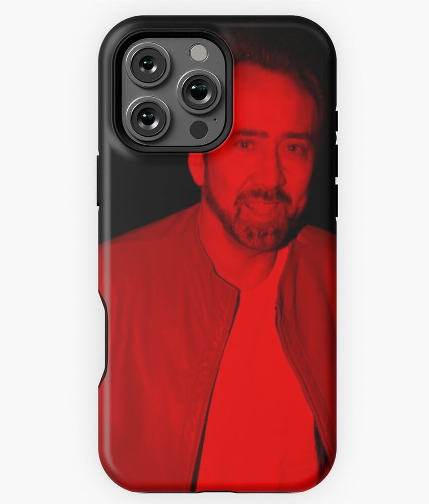Nicolas Cage Celebrity Actor Fan Phone Case for iPhone 16 15 14 13 12 ...