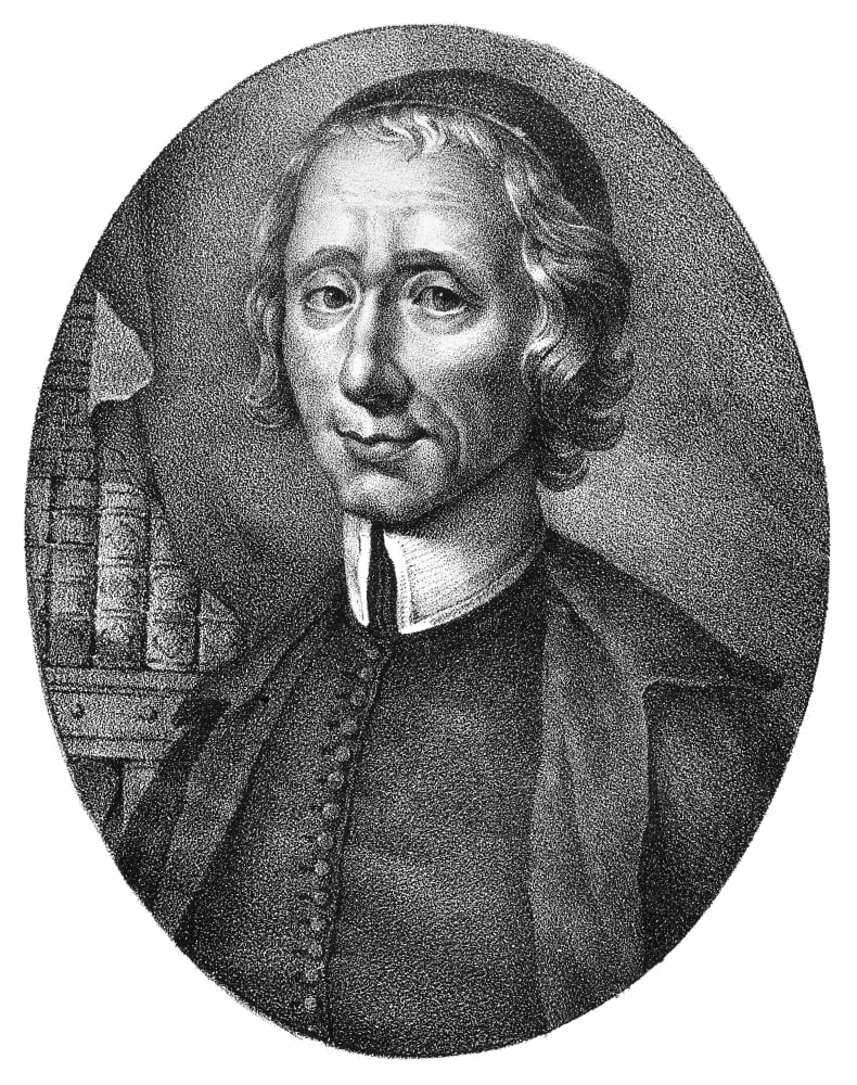 Nicolas De Malebranche /N(1638-1715). French Philosopher. Lithograph ...