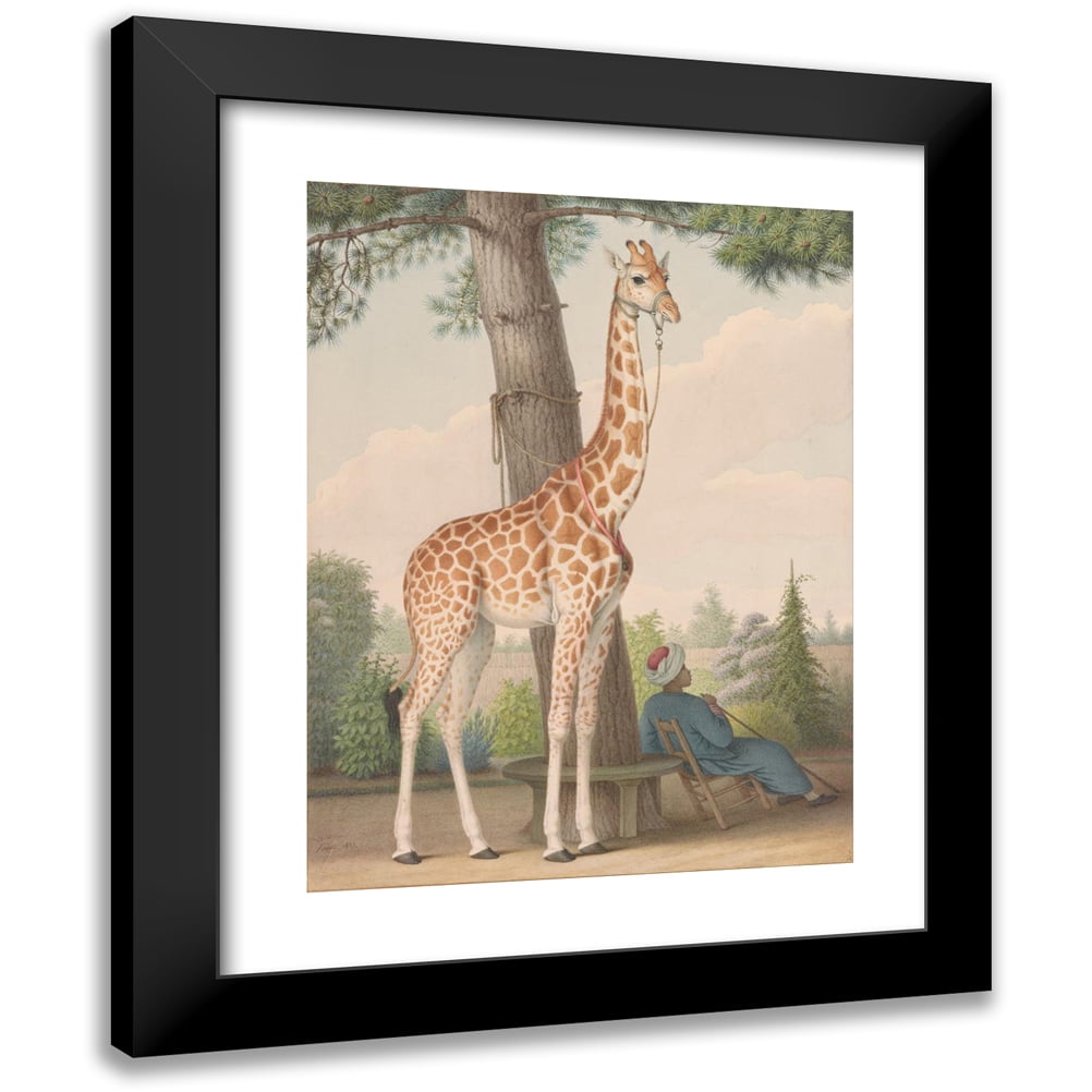 Nicolas Huet The Younger 12x14 Black Modern Framed Museum Art Print ...