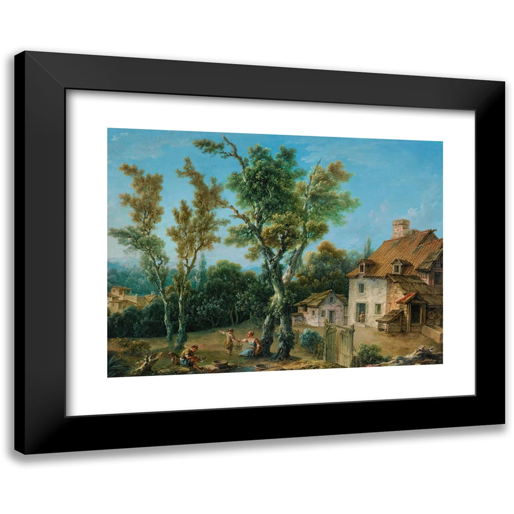 Nicolas Jacques Julliard 14x11 Black Modern Framed Museum Art Print ...