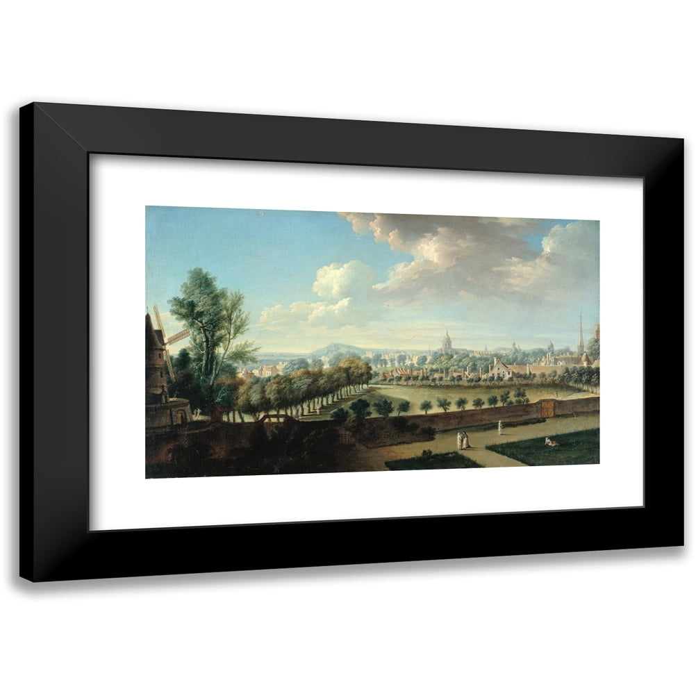 Nicolas Jean-Baptiste Raguenet 14x10 Black Modern Framed Museum Art ... Nicolas Jean-Baptiste Raguenet 14x10 Black Modern Framed Museum Art ...