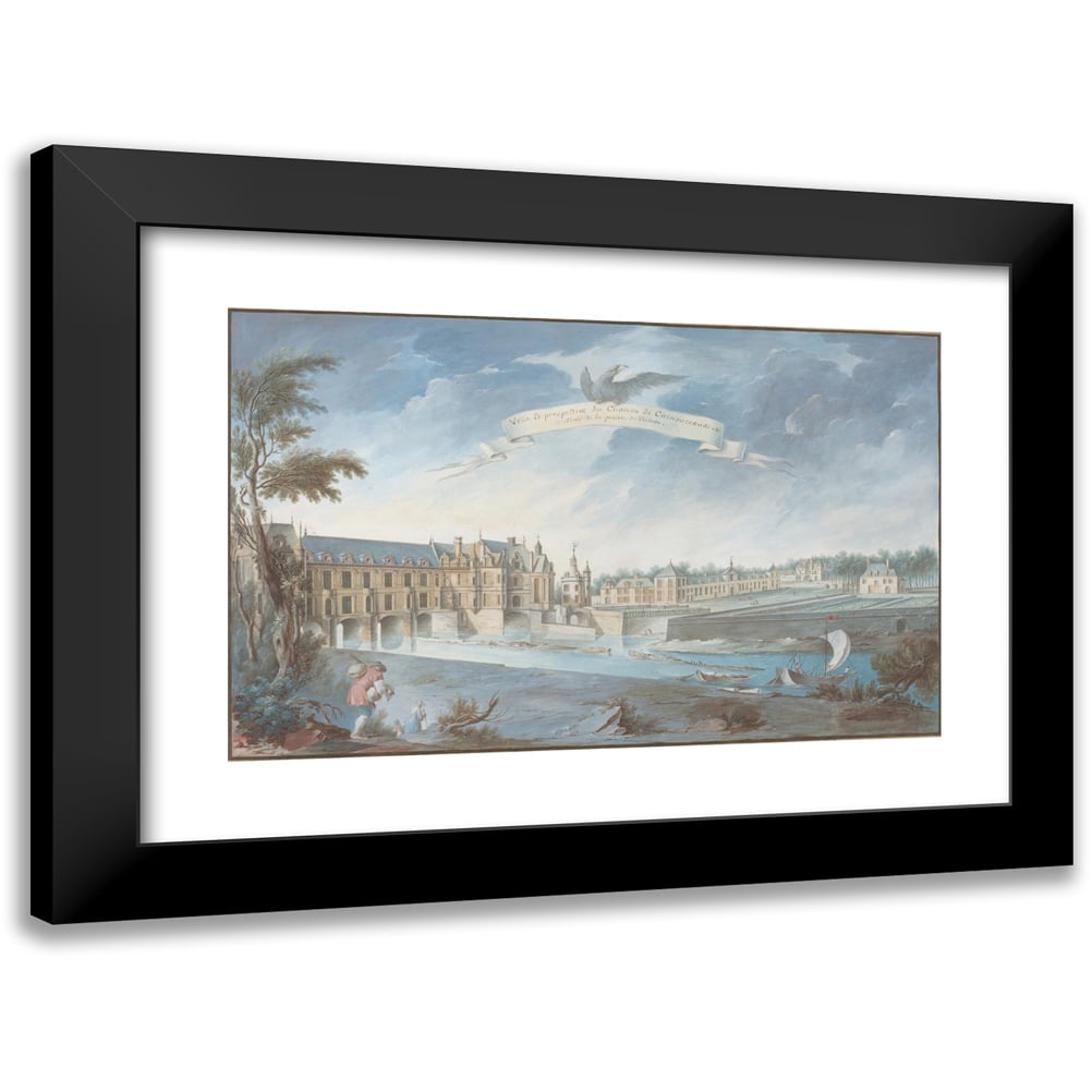 Nicolas Marie Ozanne 18x13 Black Modern Framed Museum Art Print Titled ...