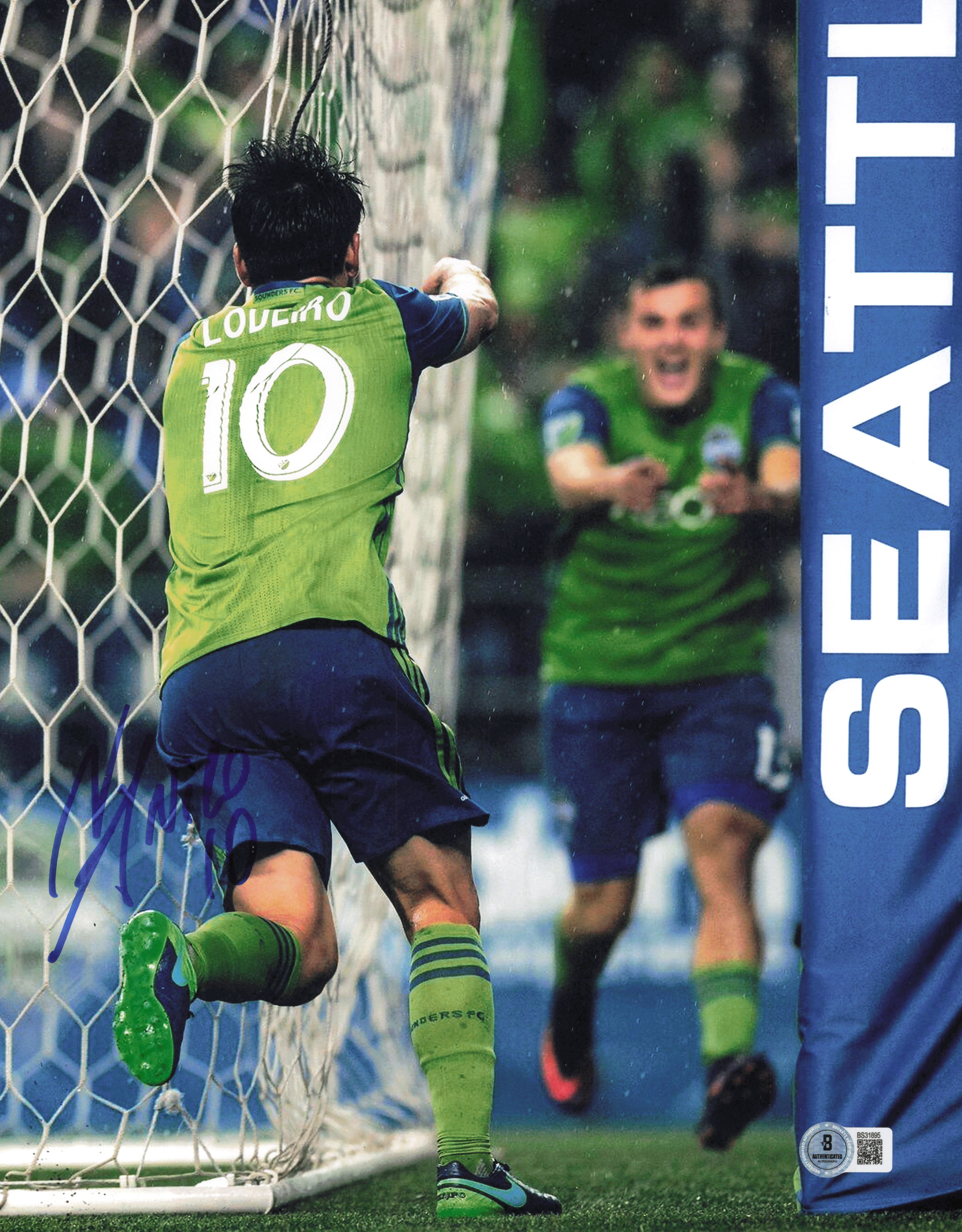Nicolas Nico Lodeiro Autographed 11x14 Photo Seattle Sounders Beckett ...