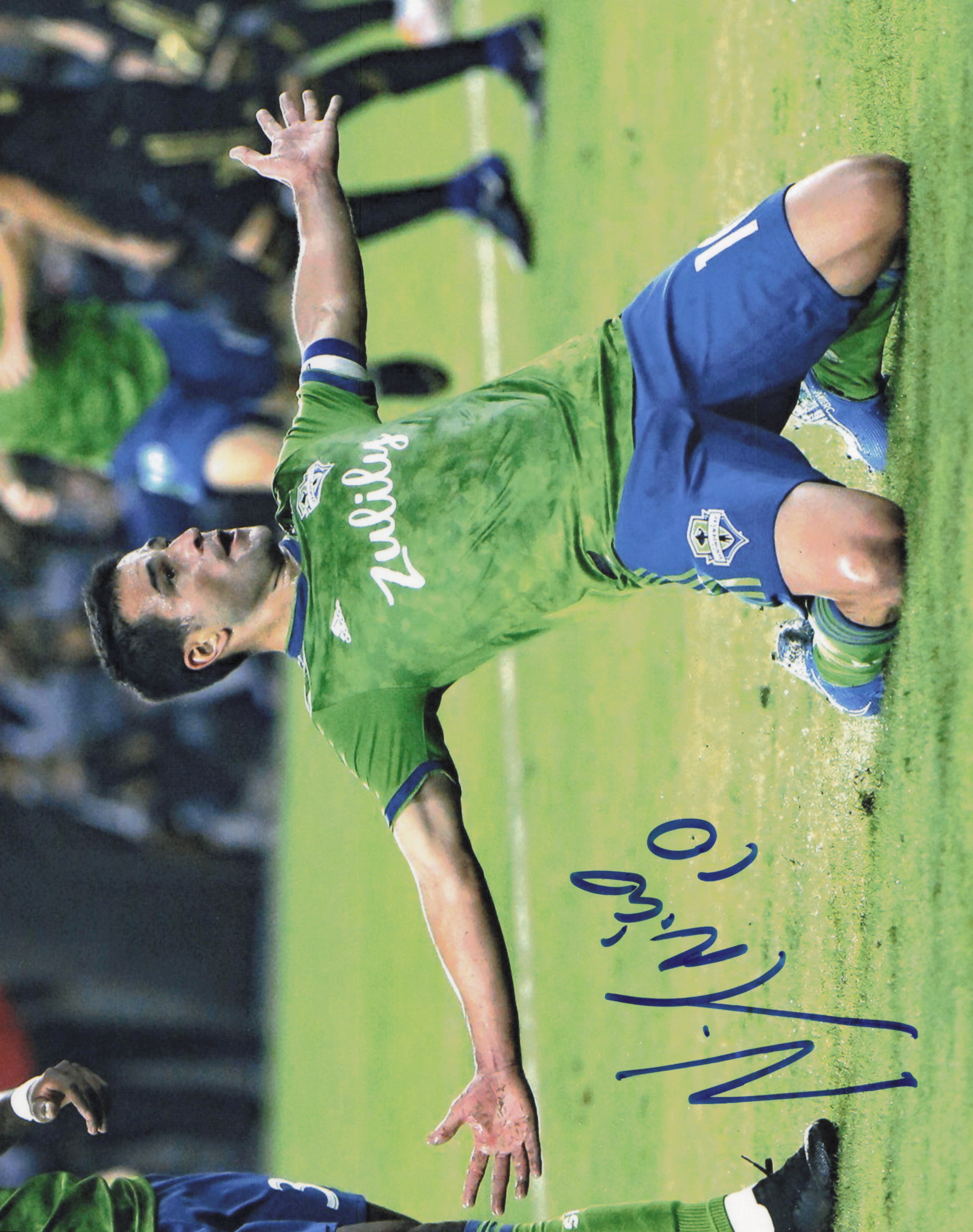 Nicolas Nico Lodeiro Autographed 8x10 Photo Seattle Sounders SKU ...