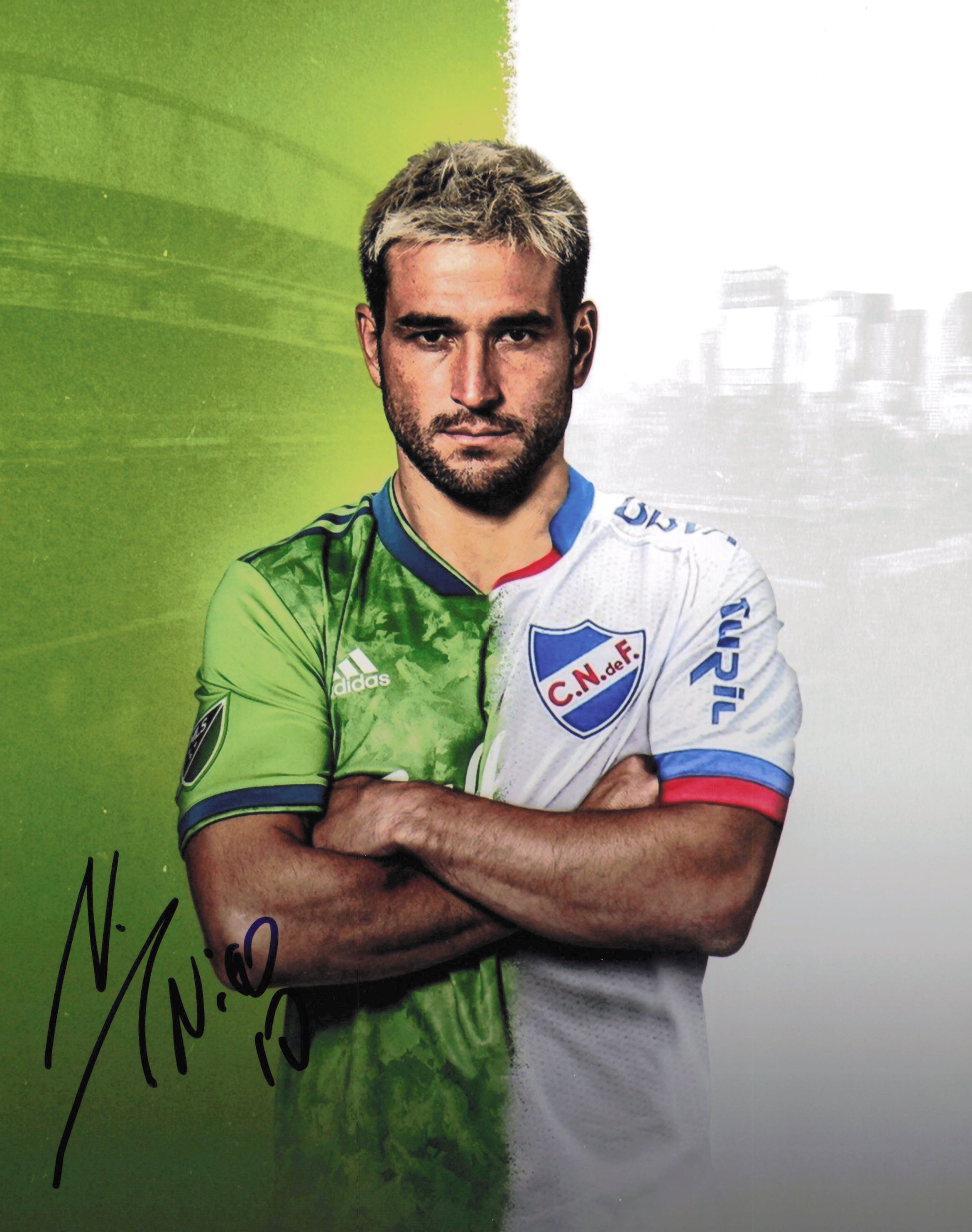 Nicolas Nico Lodeiro Autographed 8x10 Photo Seattle Sounders SKU ...