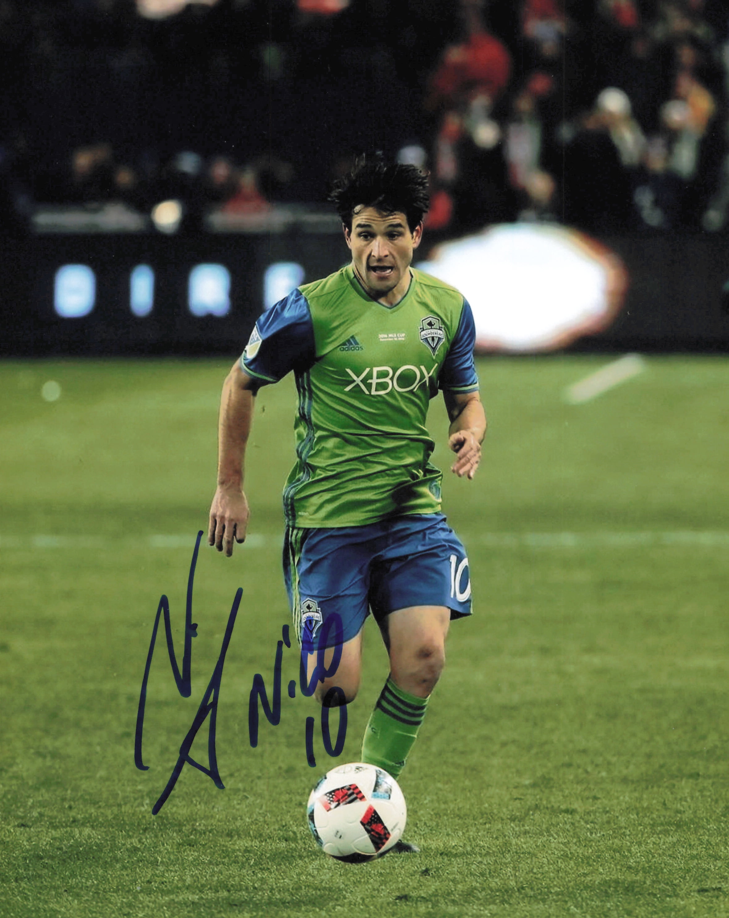 Nicolas Nico Lodeiro Autographed 8x10 Photo Seattle Sounders SKU ...