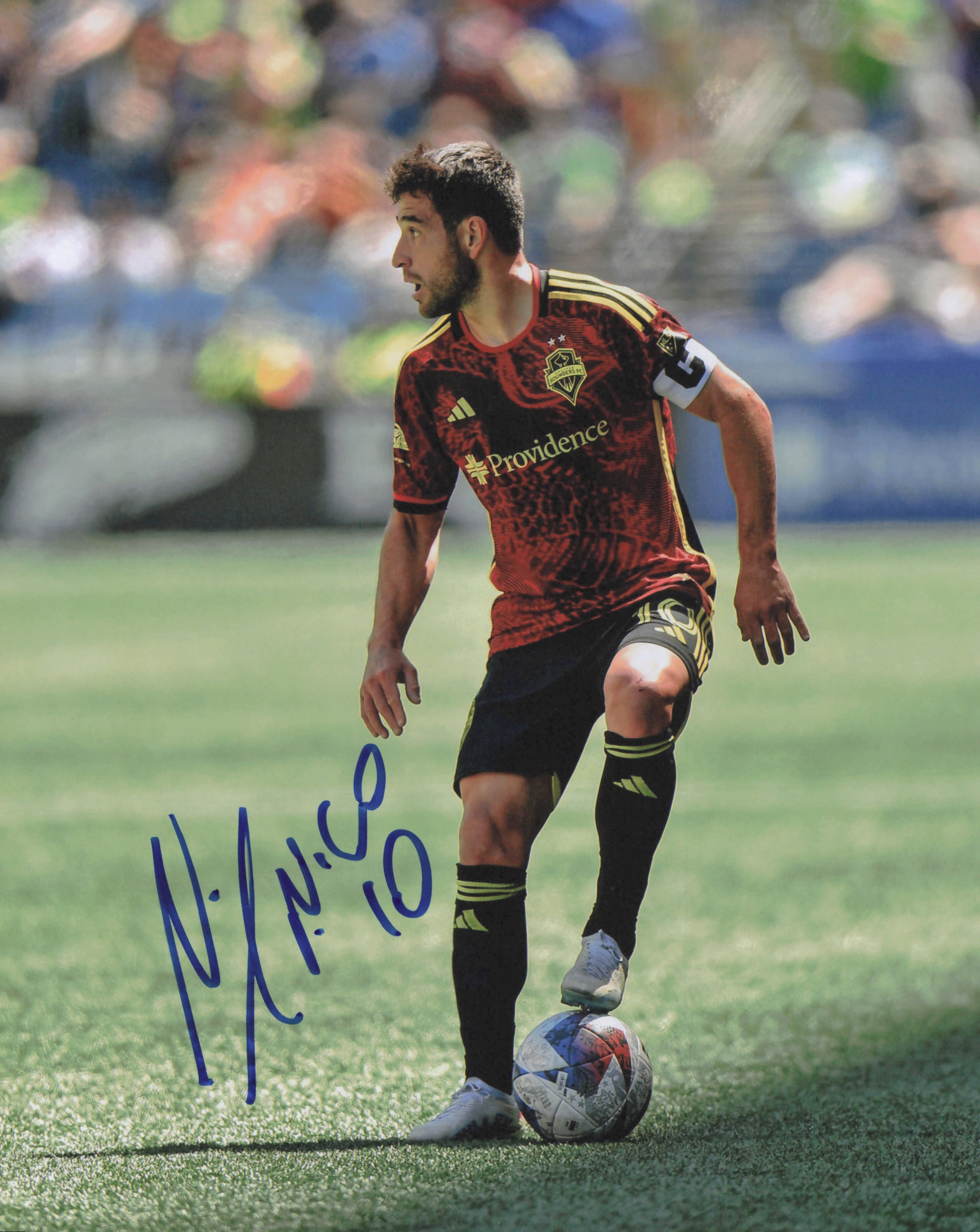 Nicolas Nico Lodeiro Autographed 8x10 Photo Seattle Sounders SKU ...