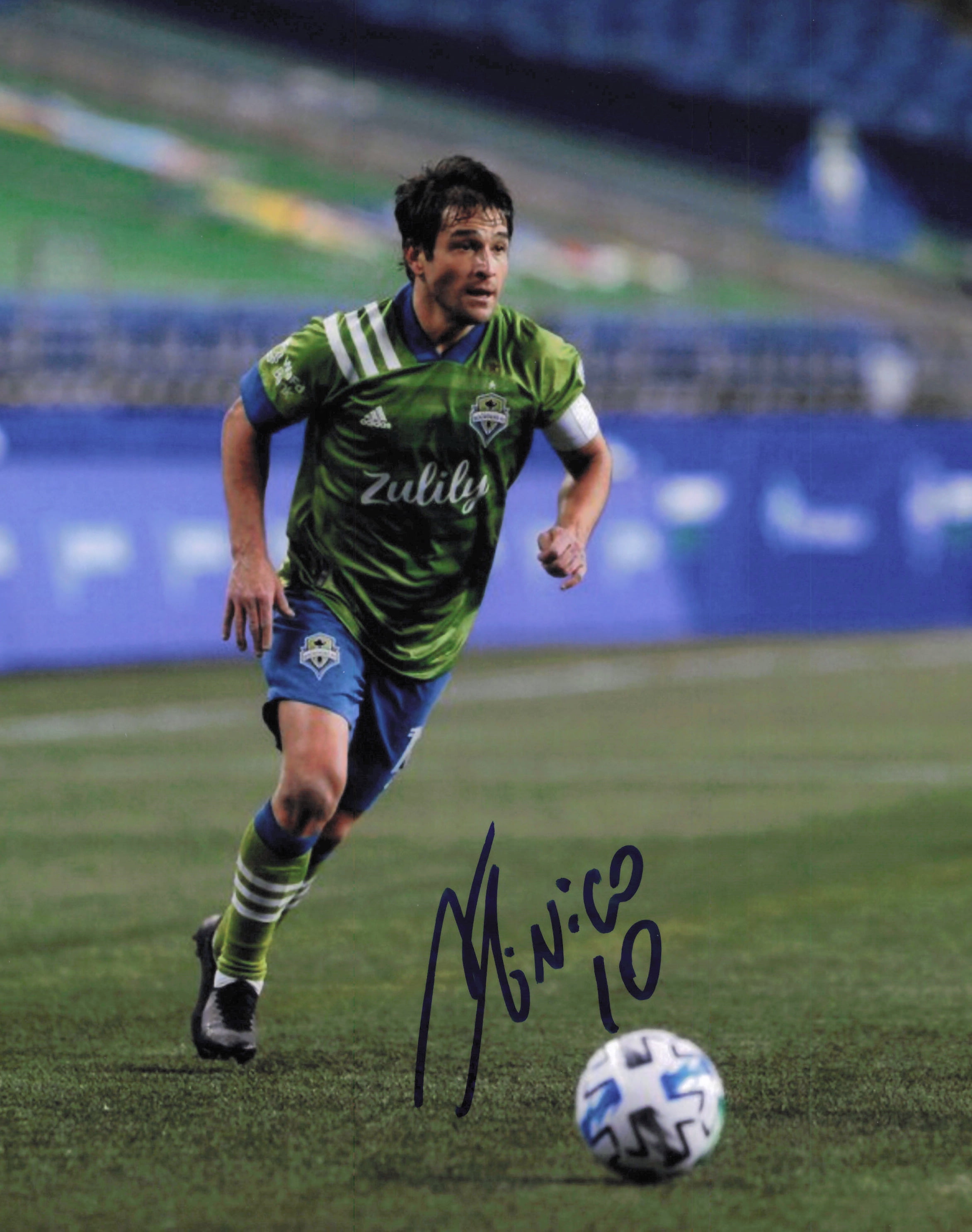 Nicolas Nico Lodeiro Autographed 8x10 Photo Seattle Sounders SKU ...