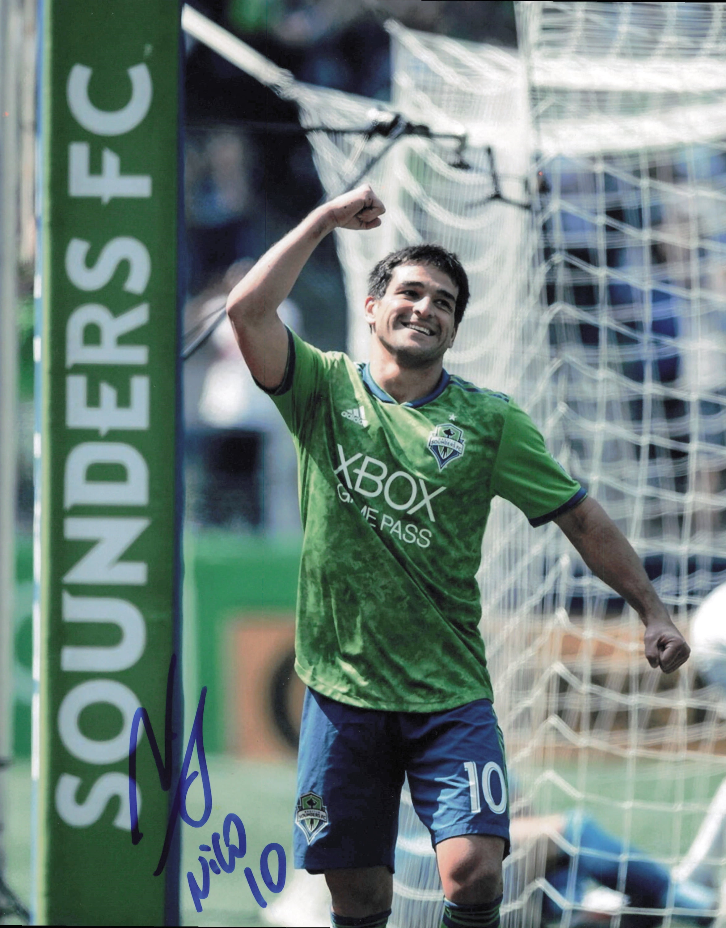 Nicolas Nico Lodeiro Autographed 8x10 Photo Seattle Sounders SKU ...