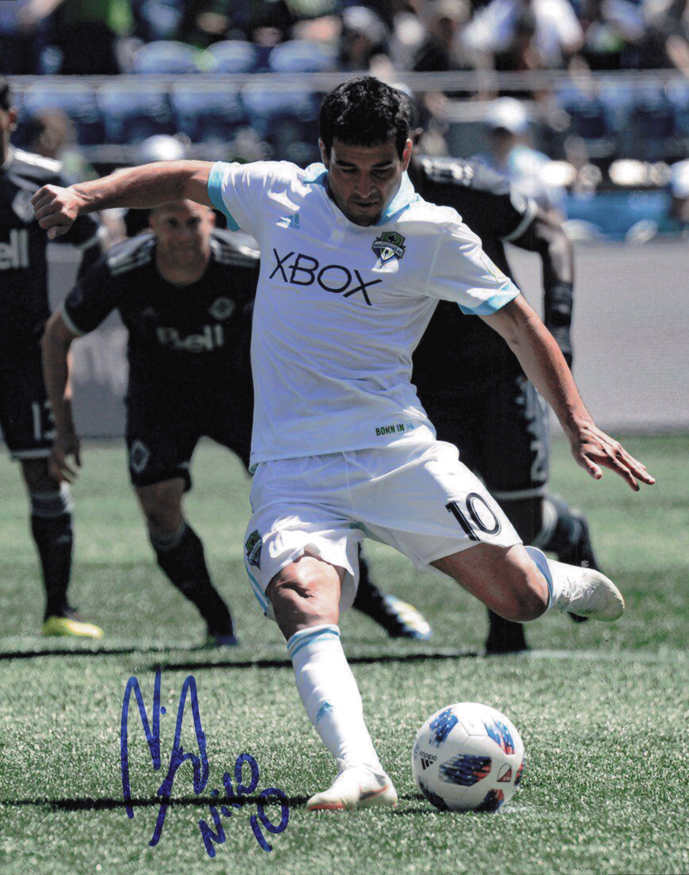 Nicolas Nico Lodeiro Autographed 8x10 Photo Seattle Sounders SKU ...