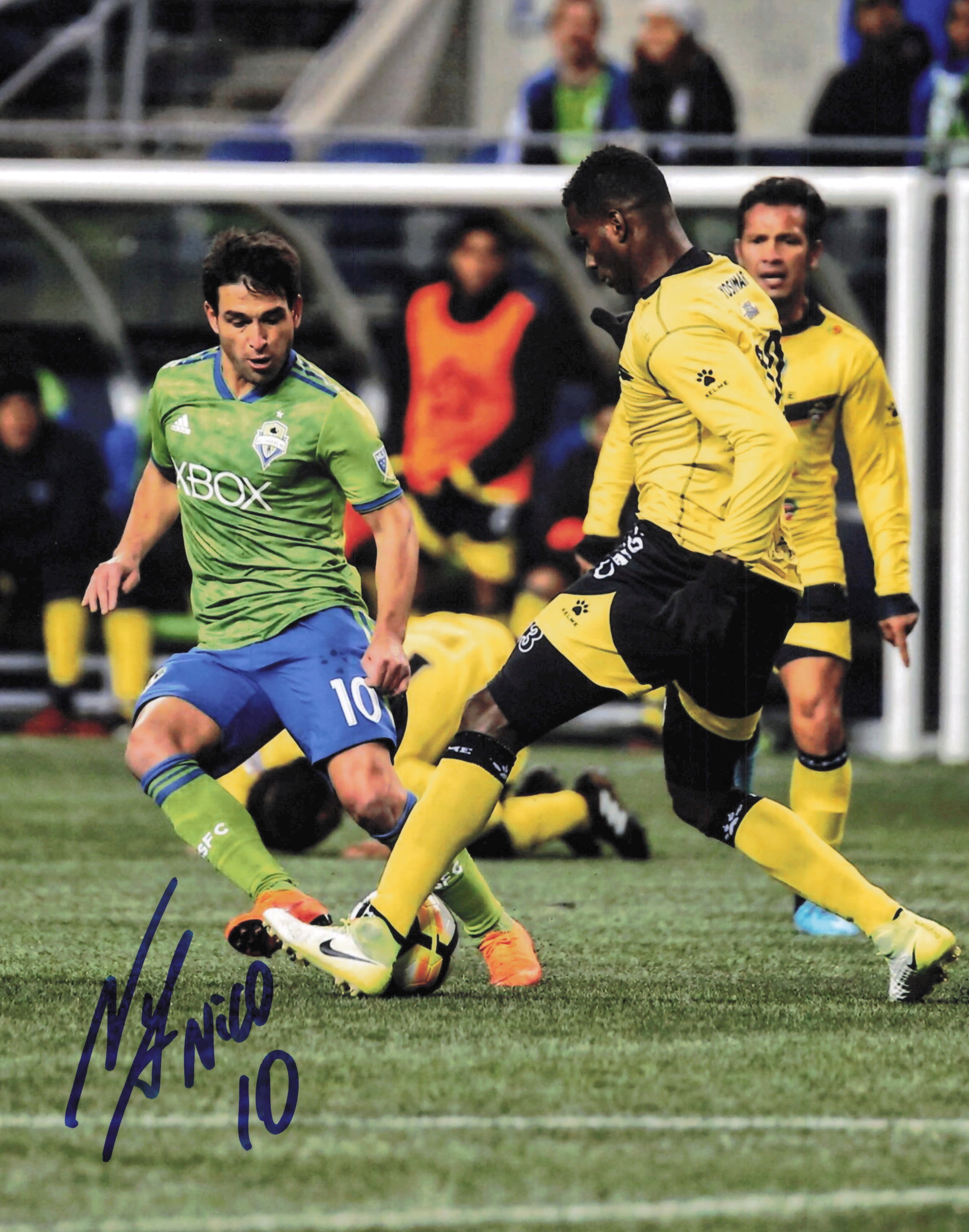 Nicolas Nico Lodeiro Autographed 8x10 Photo Seattle Sounders SKU ...