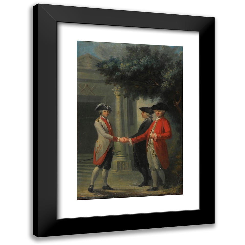Nicolas Perseval 17x24 Black Modern Framed Museum Art Print Titled ...