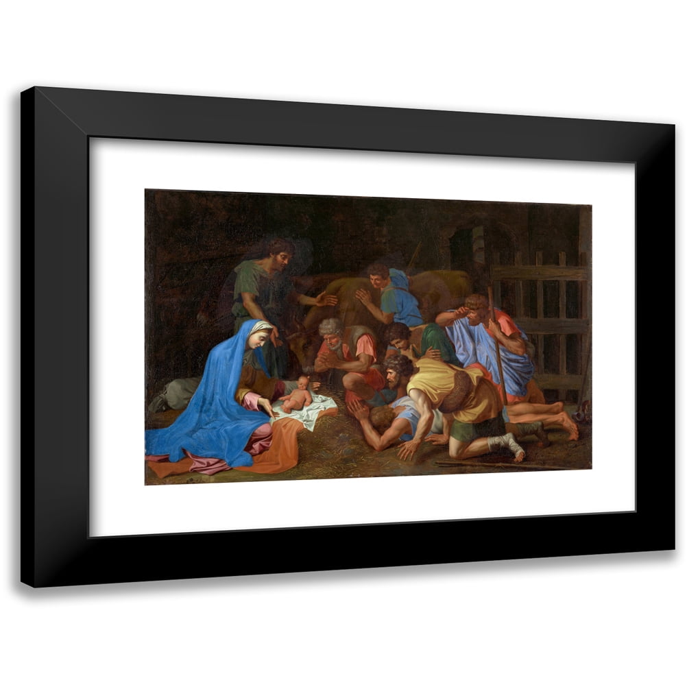 Nicolas Poussin 14x11 Black Modern Framed Museum Art Print Titled - The ...