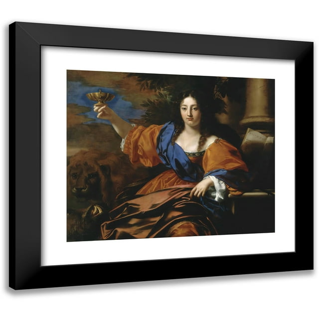 Nicolas Regnier 14x12 Black Modern Framed Museum Art Print Titled ...