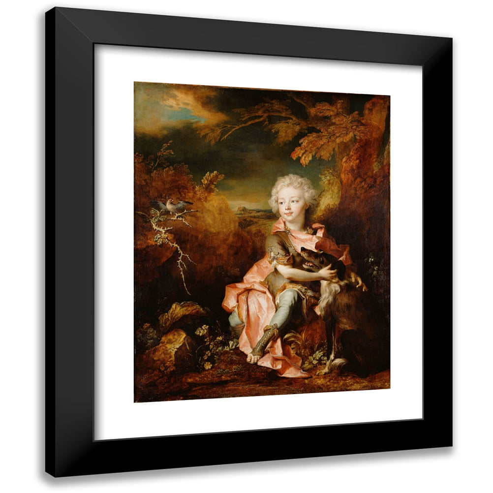 Nicolas de Largillière 12x14 Black Modern Framed Museum Art Print ...